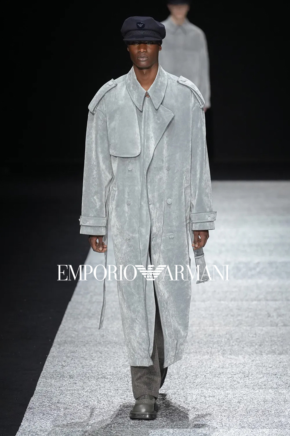 Rachide Walking for Emporio Armani FW24/25